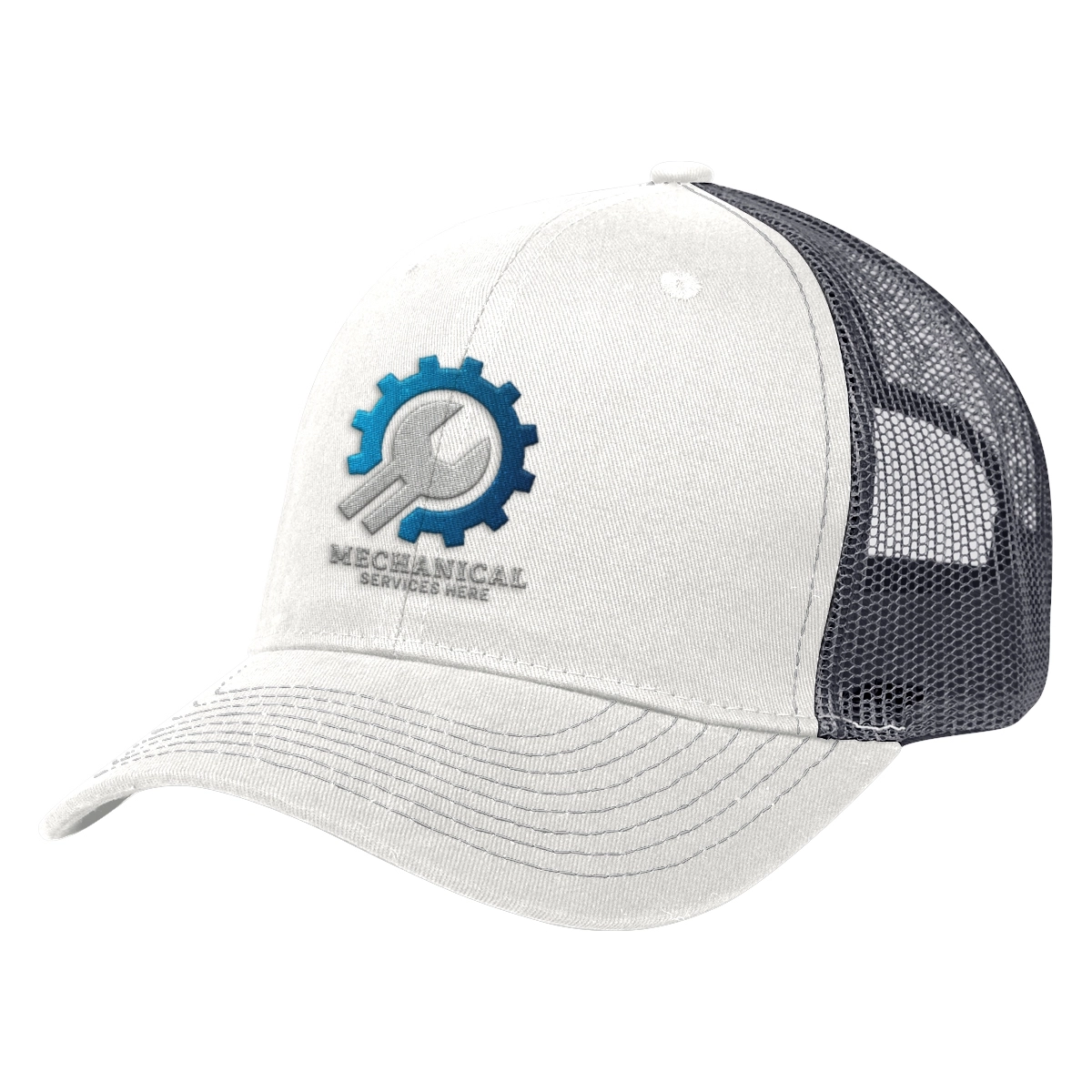 Cotton Twill Structured Custom Cap w/ Mesh Back | ePromos