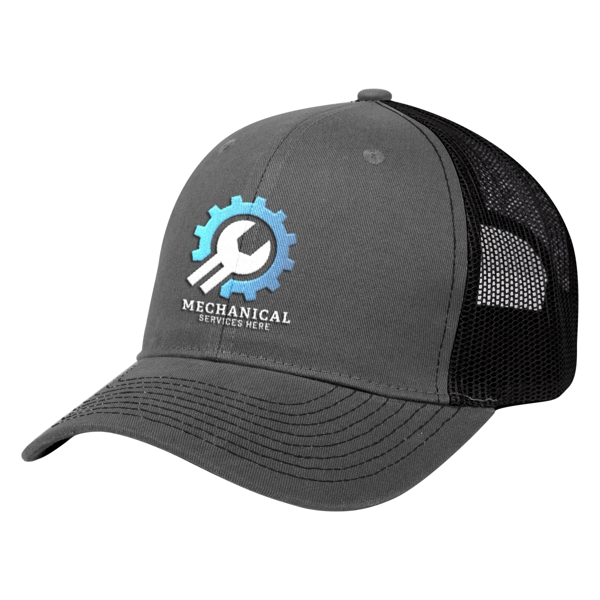 Cotton Twill Structured Custom Cap w/ Mesh Back | ePromos