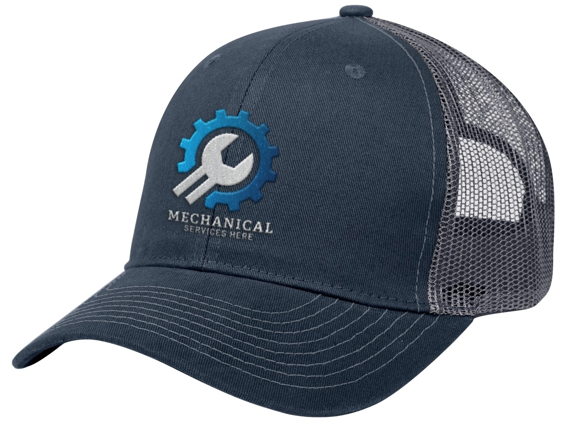 Cotton Twill Structured Custom Cap w/ Mesh Back | ePromos