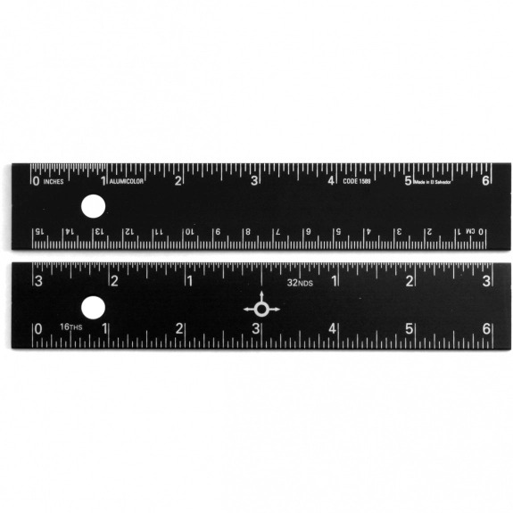 Logo Ruler from ePromos - Anodized Aluminum Logo Printed Ruler
