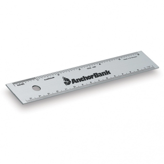 Logo Ruler from ePromos - Anodized Aluminum Logo Printed Ruler