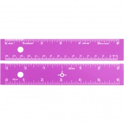 Logo Ruler from ePromos - Anodized Aluminum Logo Printed Ruler