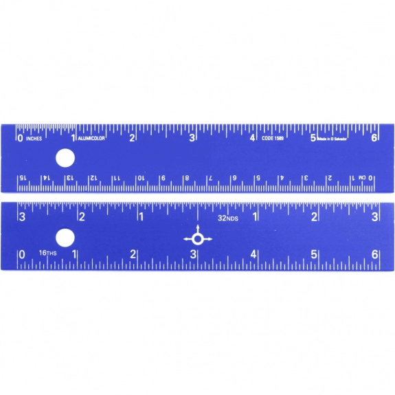 Logo Ruler from ePromos - Anodized Aluminum Logo Printed Ruler