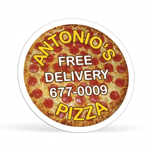 Full Color Jumbo Custom Car Magnet - Round - 11.5in - 35 mil | ePromos