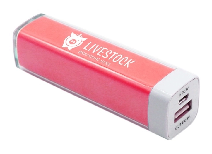 Plastic USB Custom Cell Phone Charger - 2200 mAh | ePromos