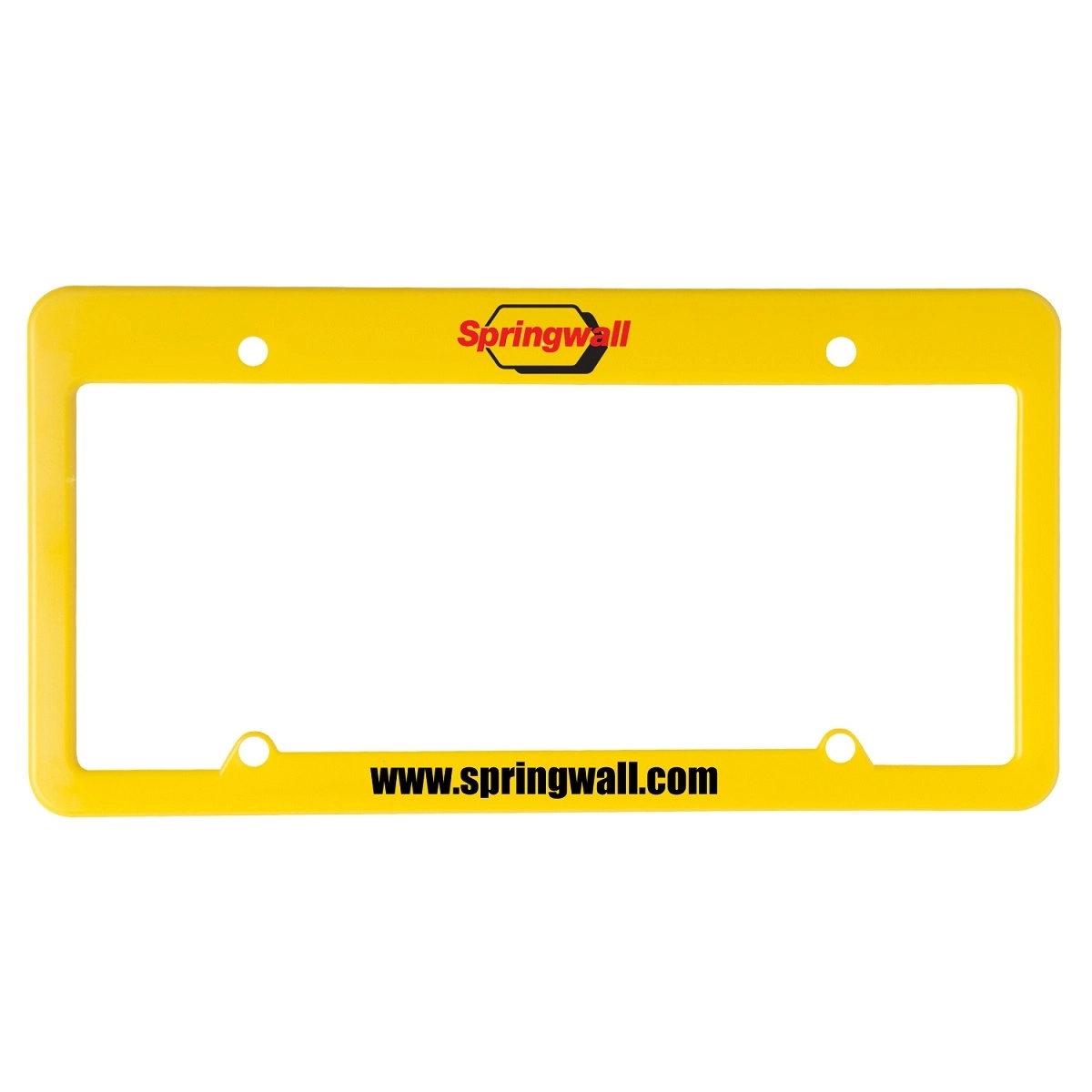 4 Hole Straight Top Custom License Plate Frames | Custom Frame| ePromo