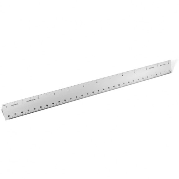 Hollow Engineer Logoed Drafting Scales 12in | Promotional Scales
