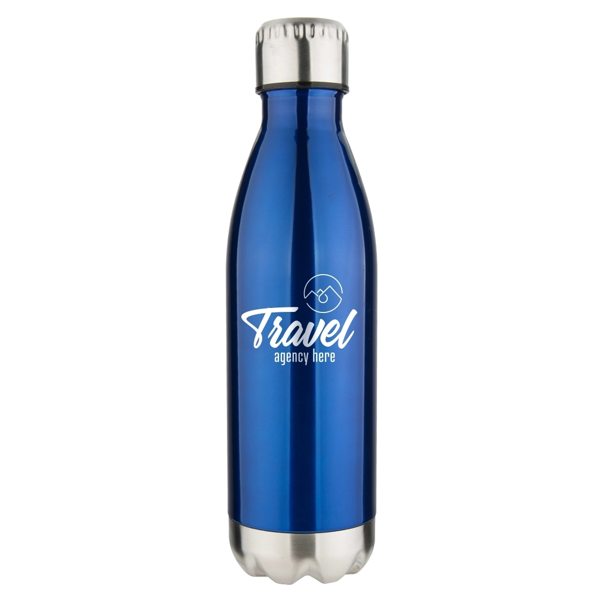 Vacuum Insulated Stainless Steel Custom Water Bottle - 17 oz.