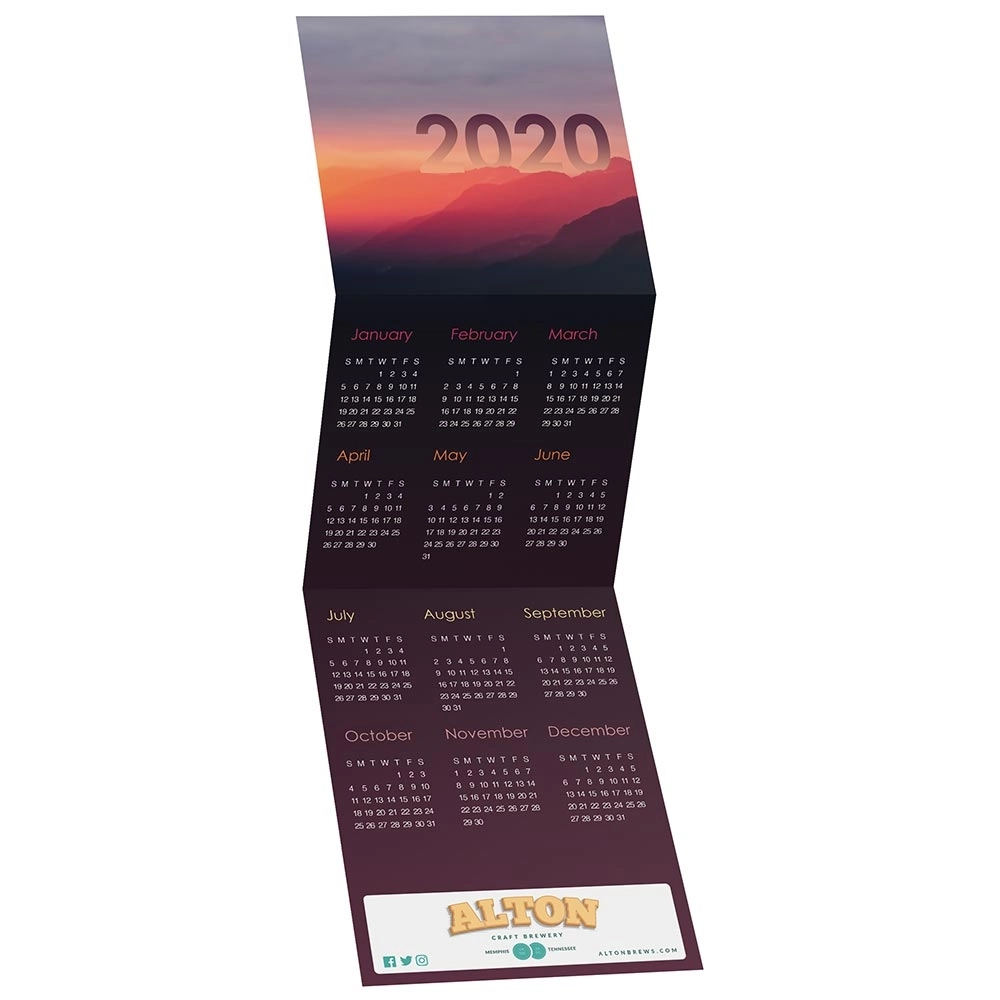 Full Color Tri-Fold Custom Calendar - Landscape | ePromos