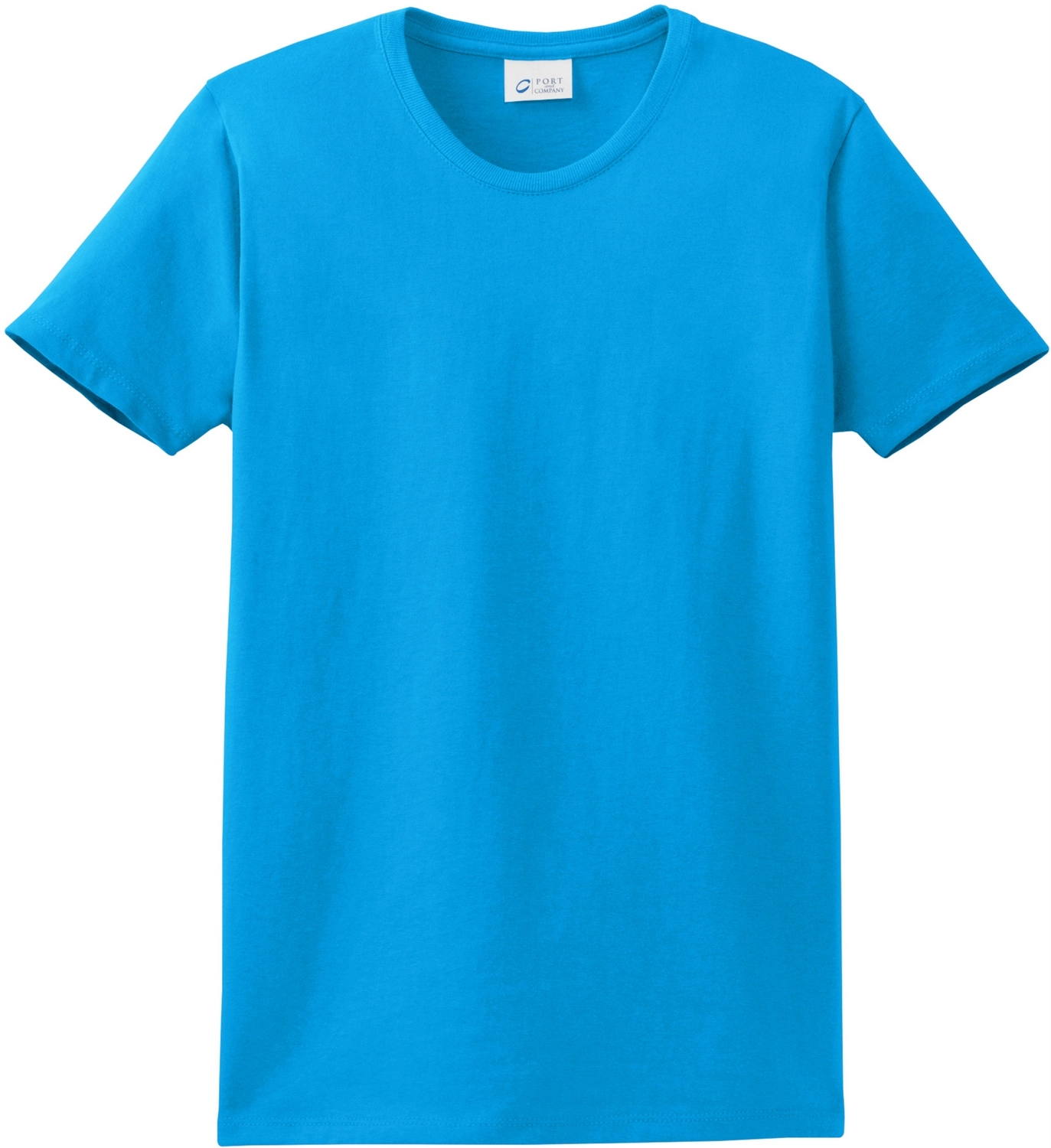 Port & Company Essential Logo T-Shirt - Womens - Dark Colors