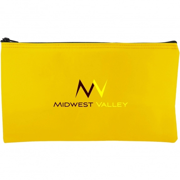 Nylon Custom Bank Bag - 11w x 6h | Promotional Deposit Bags | ePromos