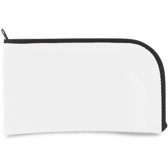 Vinyl Curved Custom Bank Bag - 10.5w x 5.5h | Promotional Bank Bag