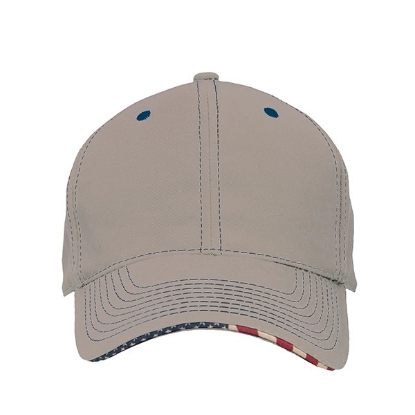 Structured Patriotic Custom Cap