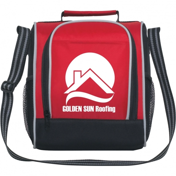 Insulated Promo Lunch Bag w/ Two Side Mesh Pockets | ePromos