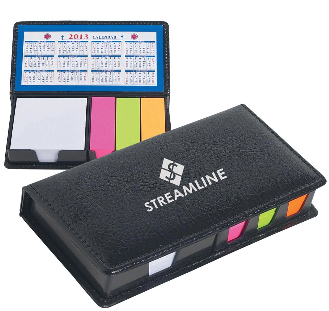 Logo Desk Accessory with Calendar & Post Its - 7 | ePromos