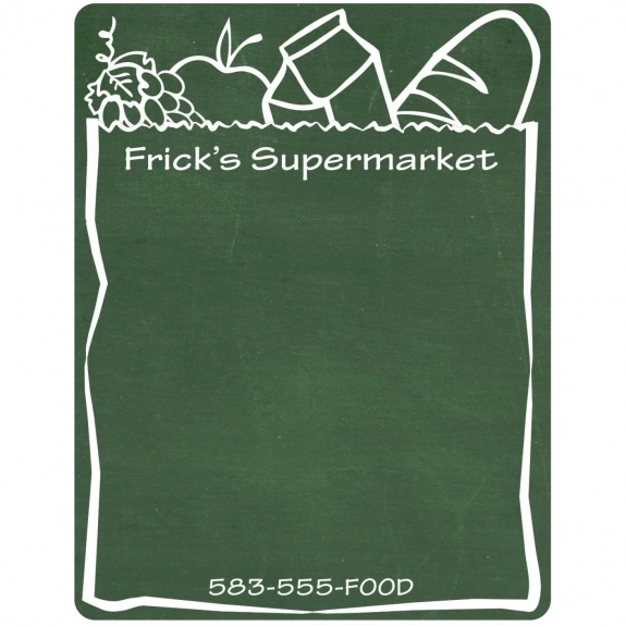 Rectangle Chalkboard Custom Magnet