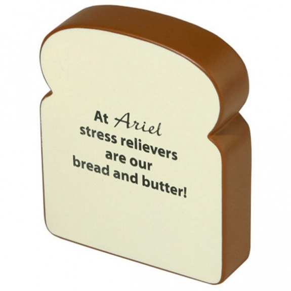 Slice of Bread Custom Stress Ball