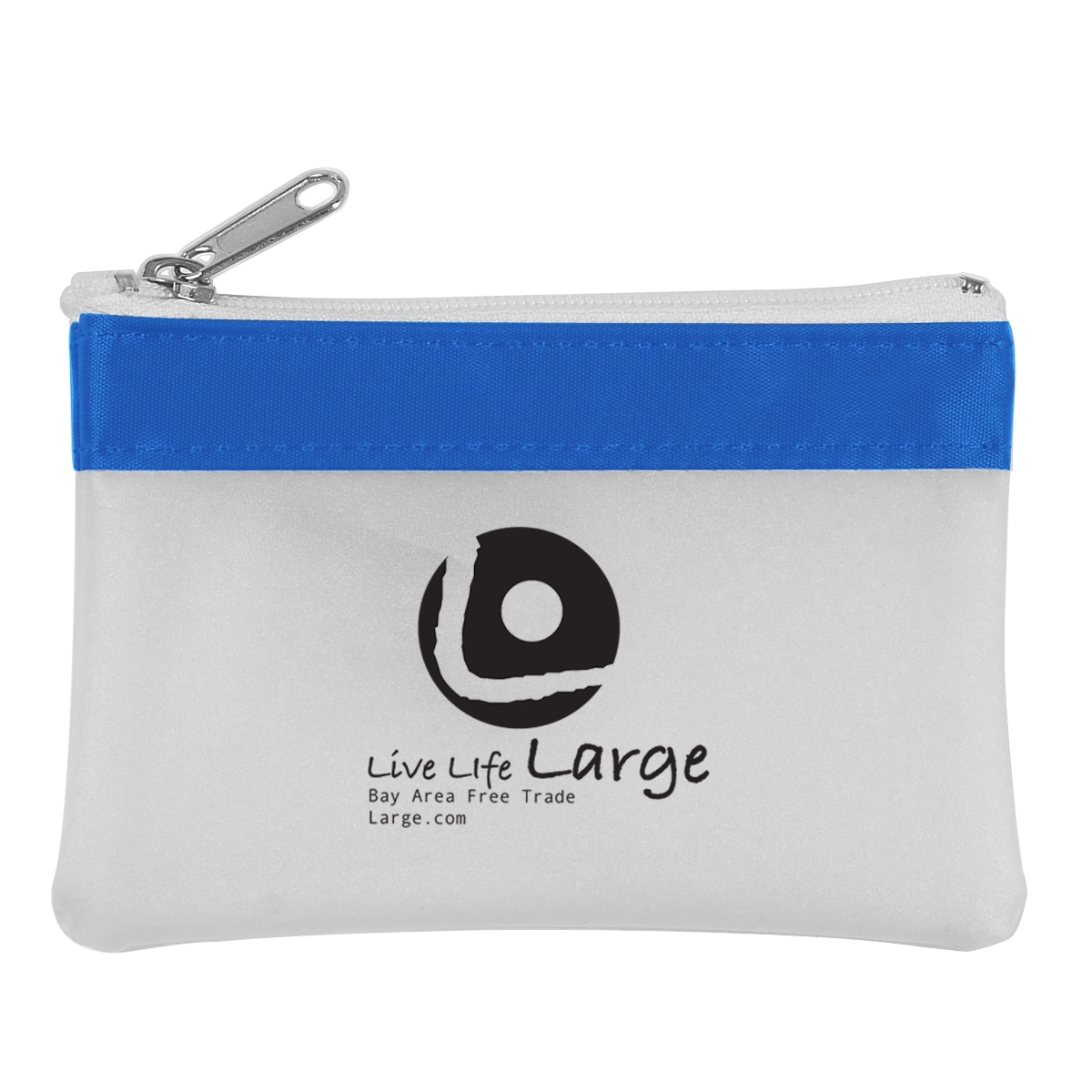 Zippered Custom Coin Pouch Logo Imprinted Coin Pouch EPromos