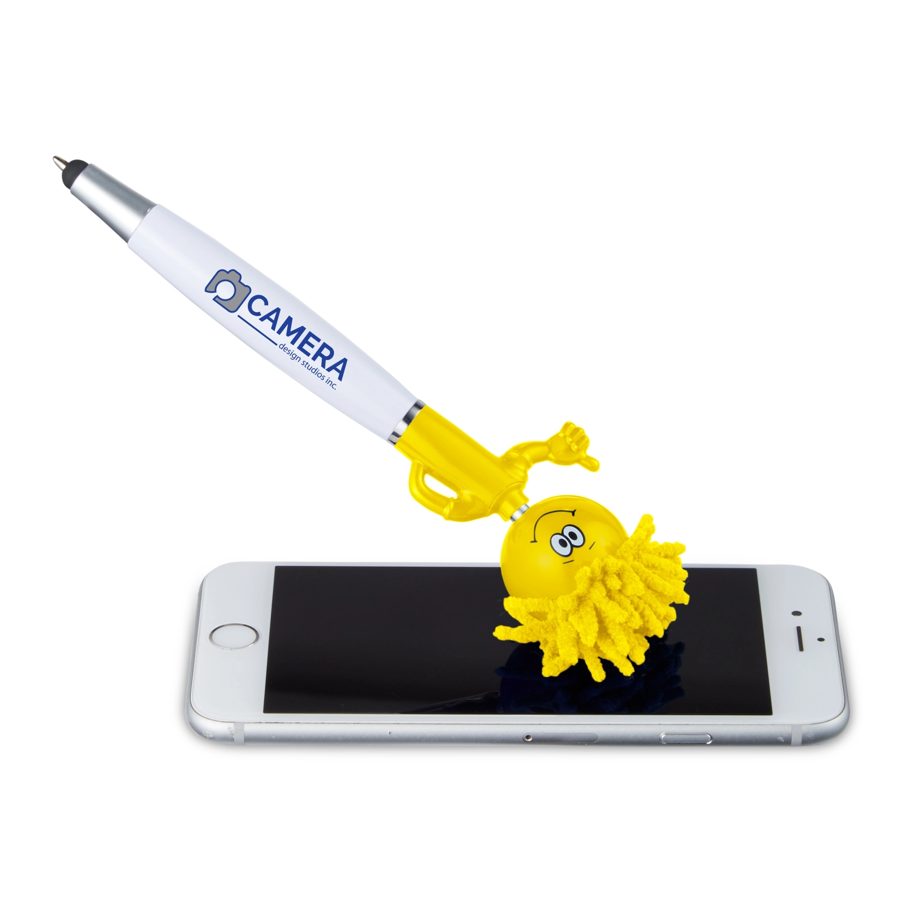 Thumbs Up MopTopper Custom Stylus Pen w/ Screen Cleaner | ePromos