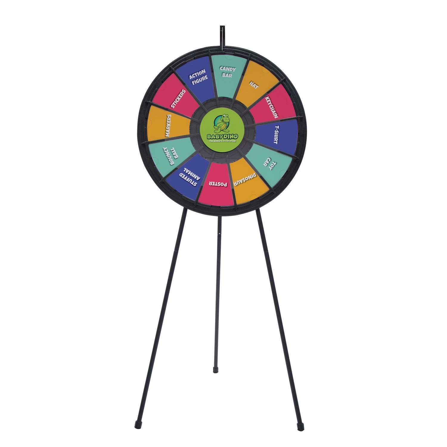 Spin N Win Promotional Prize Wheel Kit | Custom Trade Show Item