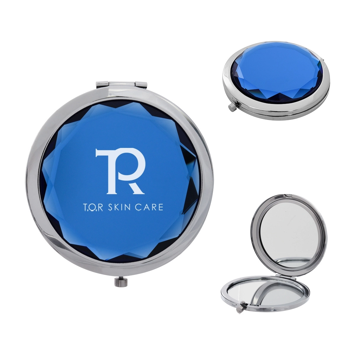 Jeweled Compact Folding Promotional Mirror | Promotional Mirror | ePro
