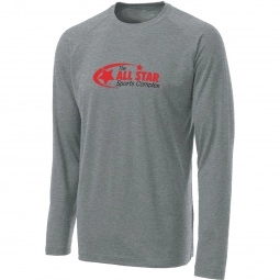 Sport-Tek Long Sleeve Ultimate Performance Logo Shirt