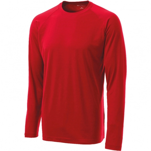Sport-Tek Long Sleeve Ultimate Performance Logo Shirt