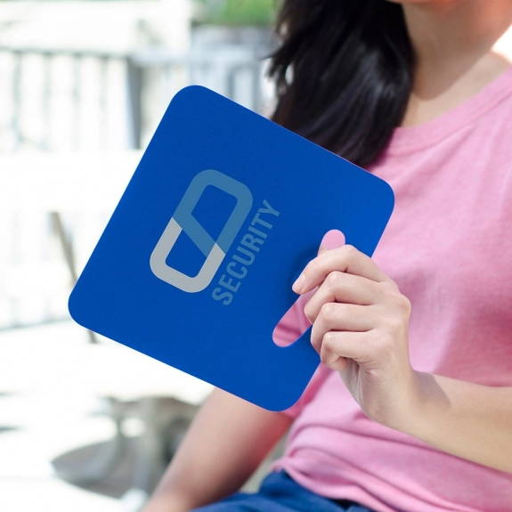 Square Custom Hand Fan | Promotional Hand Fan | Custom Fan | ePromos