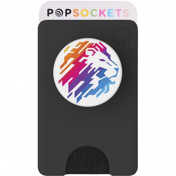 Full Color PopWallet Plus Custom Cell Phone Wallet & Stand | ePromos