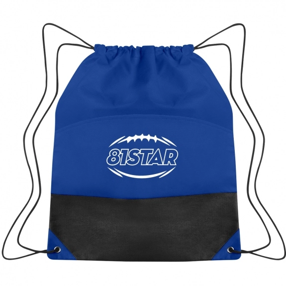 Non-Woven Two-Tone Promotional Drawstring Backpack | ePromos