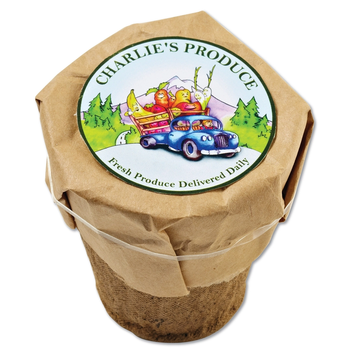 Full Color Organic Growable Custom Planter | Promo Plants | ePromos