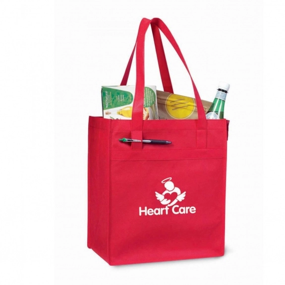 Deluxe Promotional Grocery Tote | Logo Tote Bag | ePromos