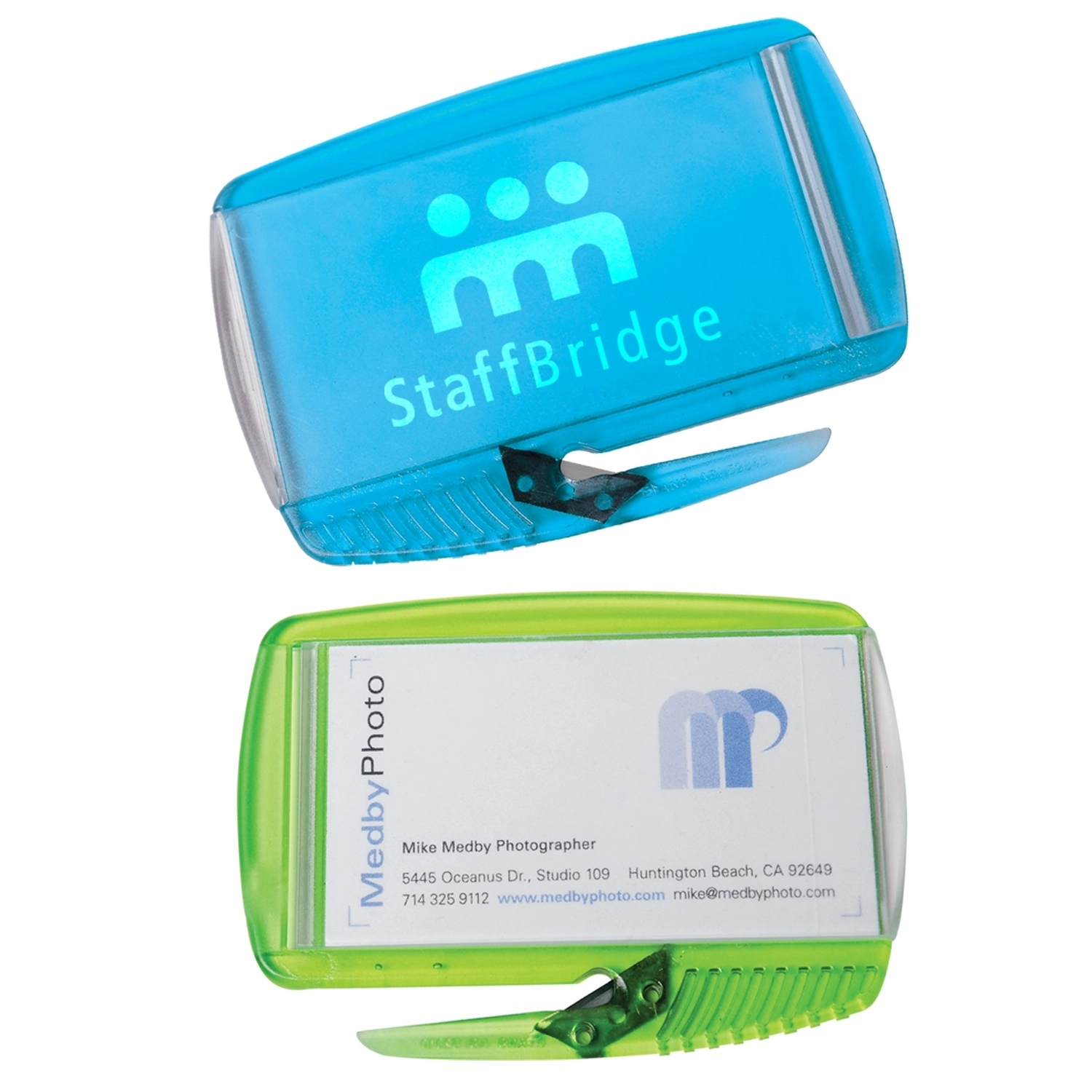 Promotional Business Card Letter Opener - Custom Imprinted Letter Open